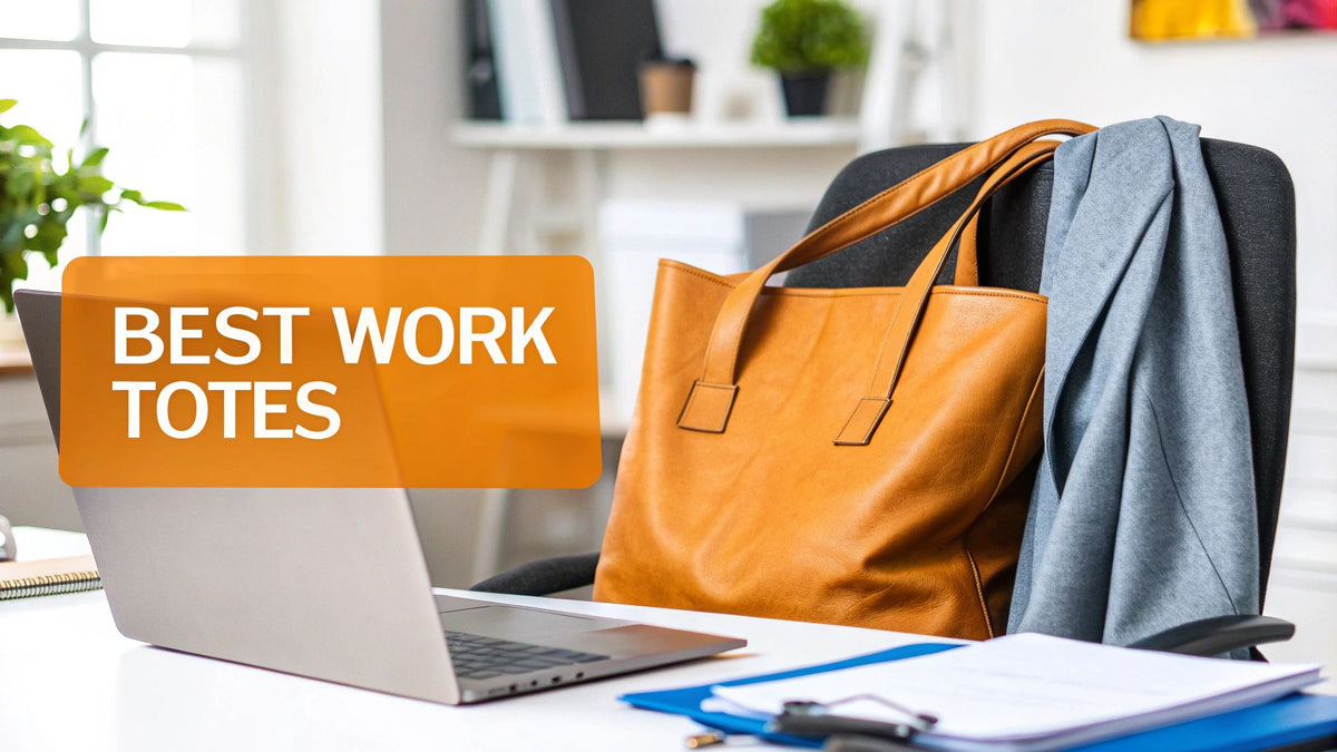 Find the Best Leather Tote Bags for Work | Top Picks & Tips - | thebagicon