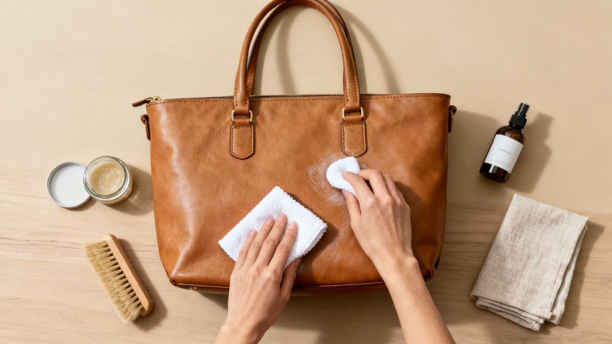 How to Clean Leather Handbags Like a Pro - thebagicon | thebagicon