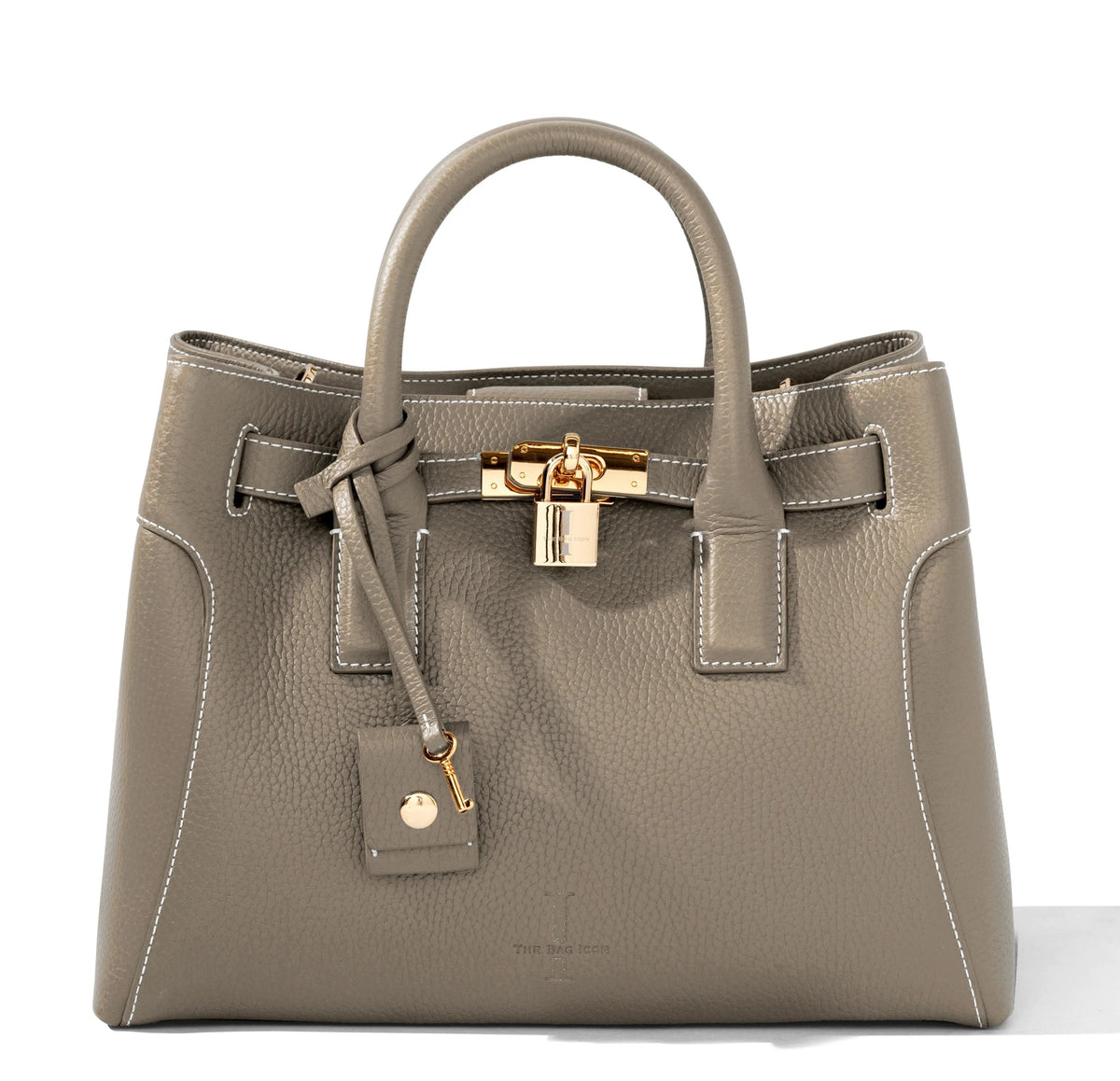 THE SHARON CLAUDIA ITALIAN LEATHER SATCHEL HANDBAG | thebagicon