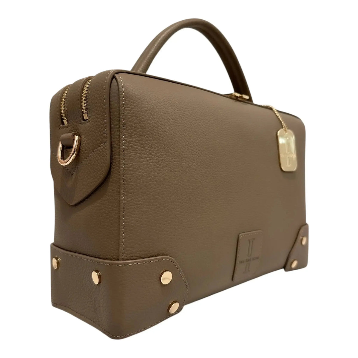 The GRANDMERE LEATHER TRUNK BAG | thebagicon